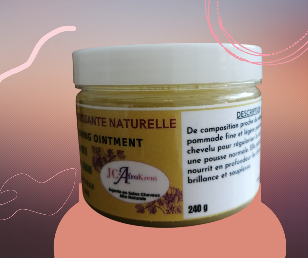 Pommade Nourrissante Naturelle Sublime Version Avocat | JC Afro Krem ...